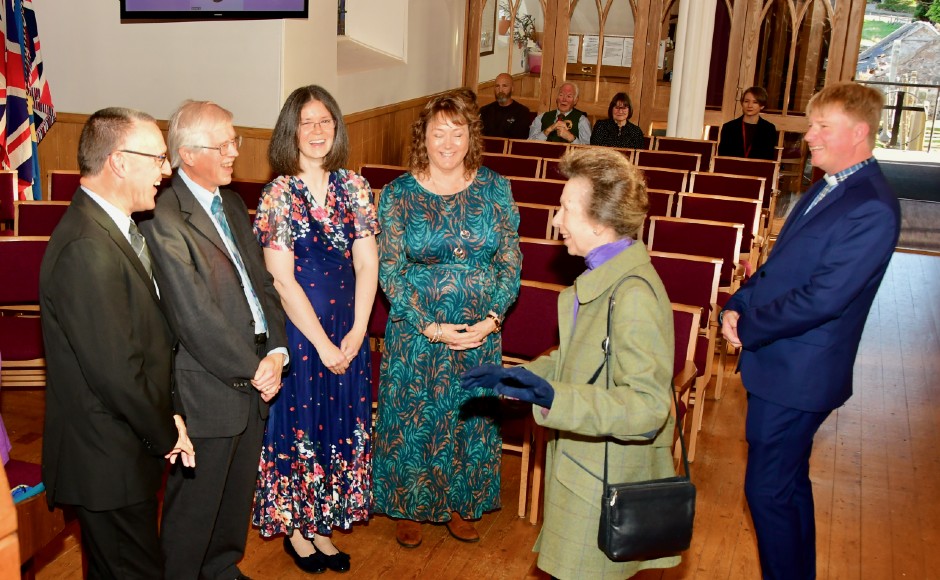 HRH The Princess Royal given insight into workings of modern parish ...